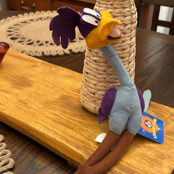 Warner Bros. | Other | Warner Bros Road Runner Plush Toy Purple Blue ...